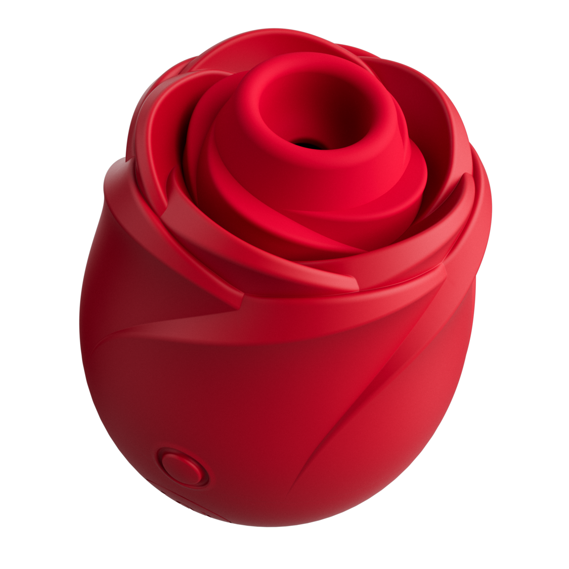 Womanizer Rose Rechargeable Air Pulse Vibrator - Red/Gold - Sara's Secret