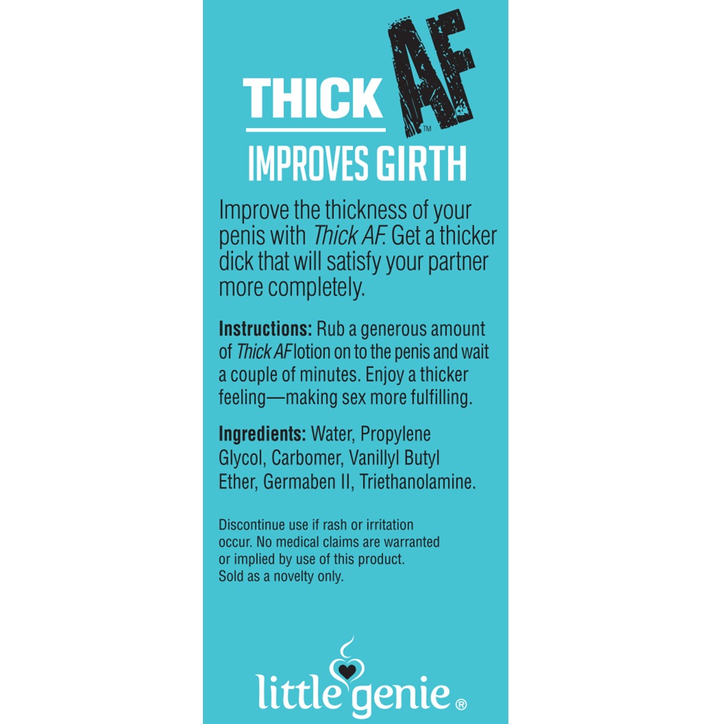 Thick AF Girth Enhancing Cream 1.5oz - Sara's Secret