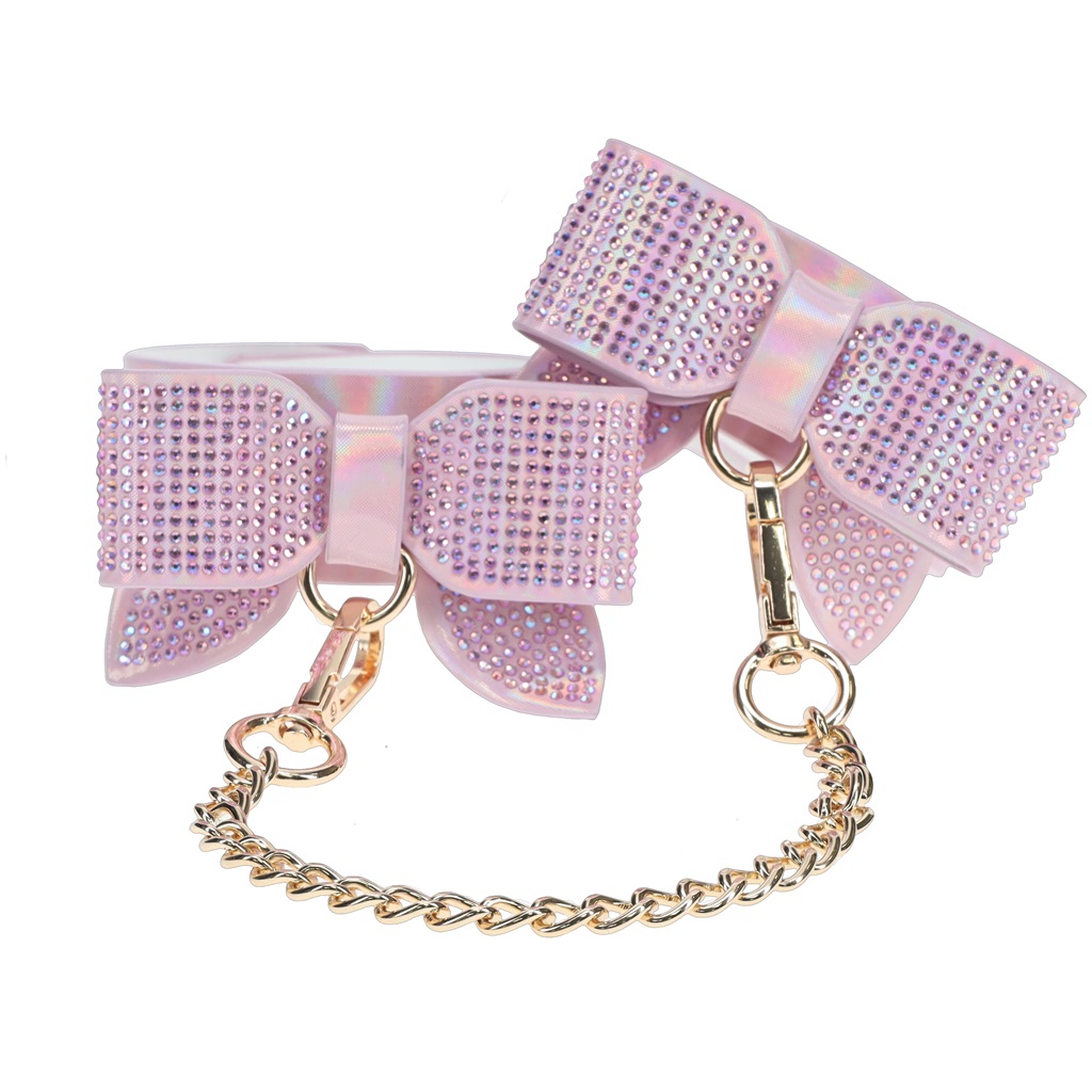 Ouch! Paris Collection - Leg Cuffs - Pink - Sara's Secret