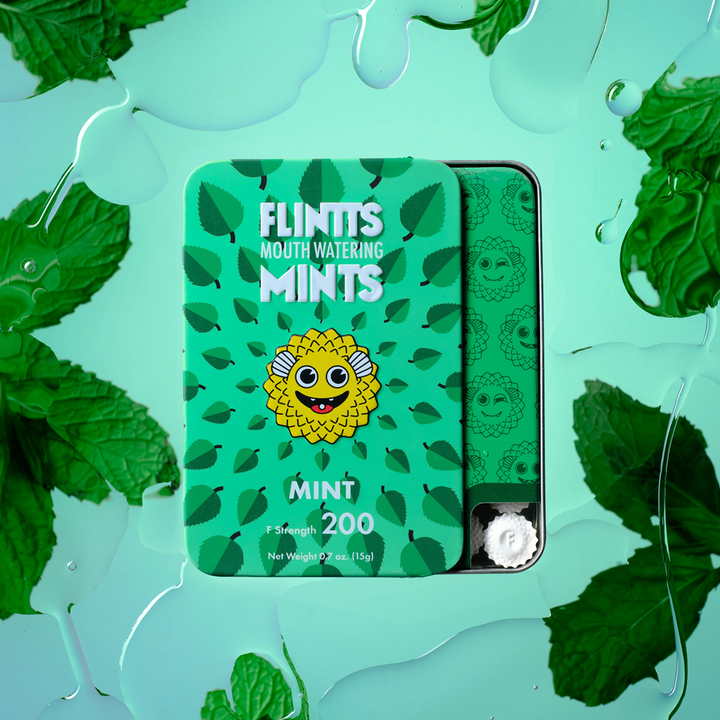 Flintts Mouth Watering Mints - Mint - Sara's Secret