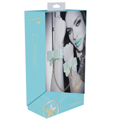 Ouch! Paris Collection - Handcuffs - Blue - Sara's Secret