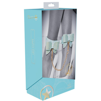 Ouch! Paris Collection - Leg Cuffs - Blue - Sara's Secret