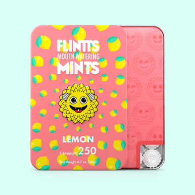 Flintts Mouth Watering Mints - Lemon - Sara's Secret
