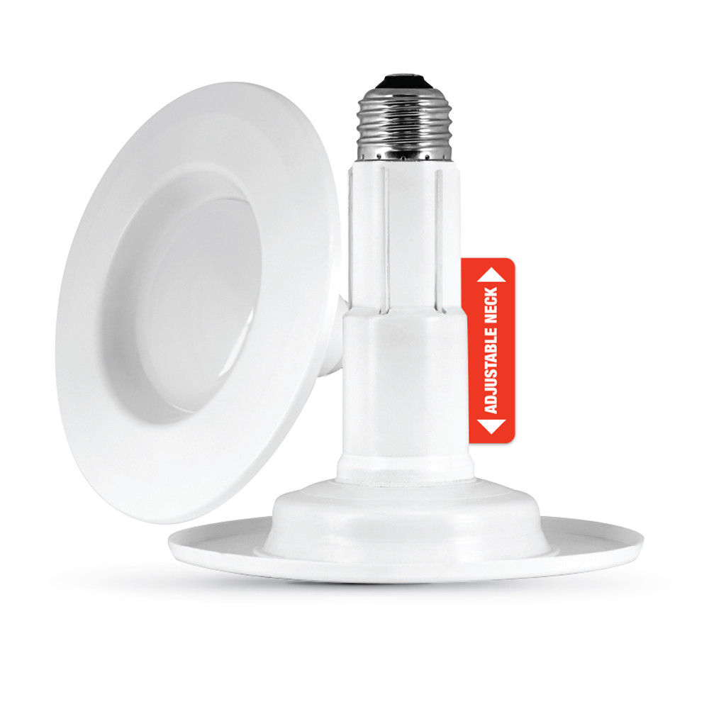 Feit Electric LEDR4/950CA/MED/2 LED 4" InstaTrim Retrofit Kit, 5000K ...