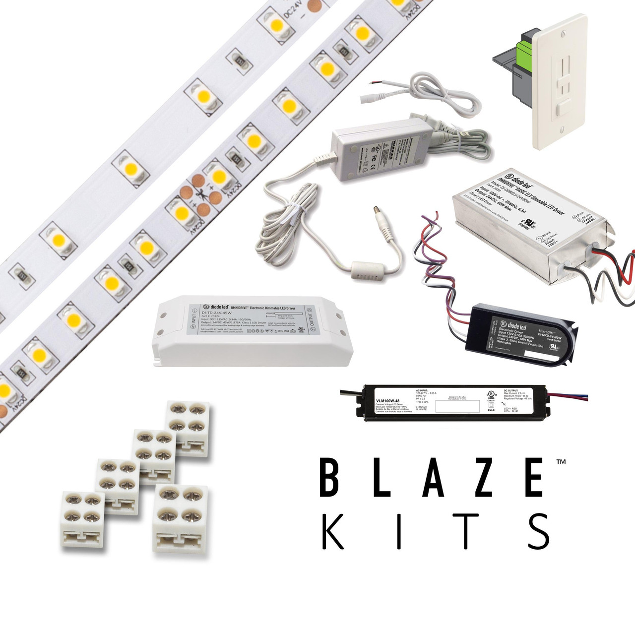 Diode LED DI-SE-NB-MTCH NEON BLAZE Side Emitting, 35" inch channel