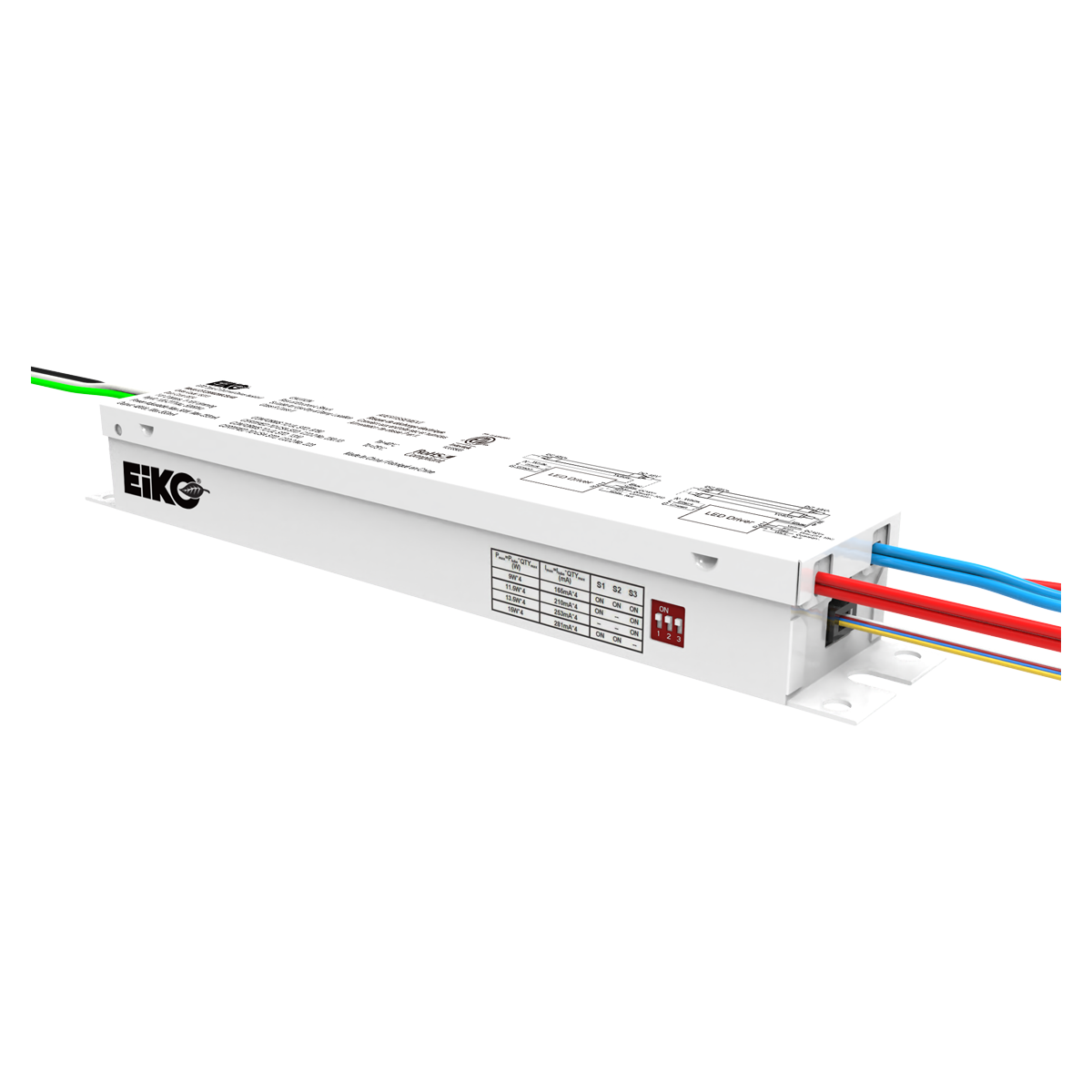 Driver Type C 60W 0-10 Dimmable Current Select 120-277V Output 48VDC ...
