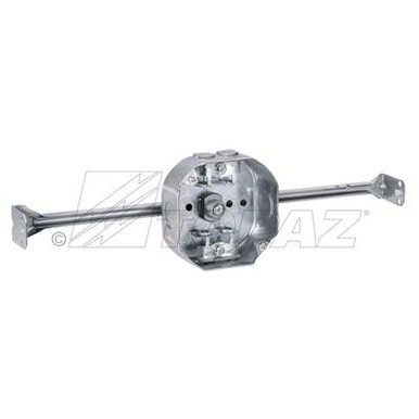 Topaz Lighting G3451 4" Octagon Drawn Boxes & Supports 1-1/2" Deep with ...