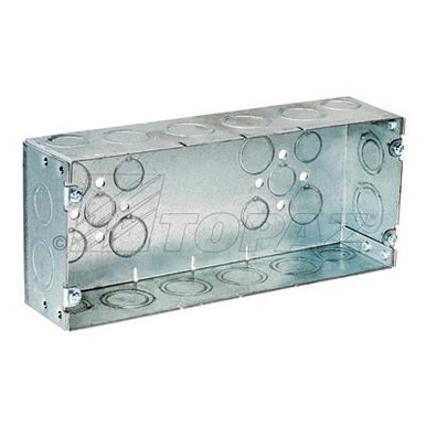 Topaz Lighting MSB34 Multi-Gang Switch Box, 4-Gang, 2- 1/2 Deep