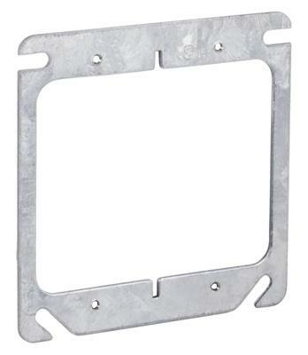 Topaz Lighting R2240 4" Flat, Square Double Gang Device Rings