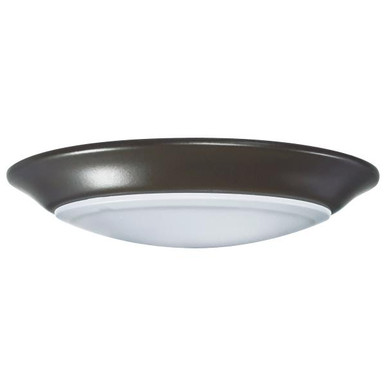 Satco 62/1666 7 inch; LED Disk Light; CCT Selectable 3K/4K/5K; Bronze ...