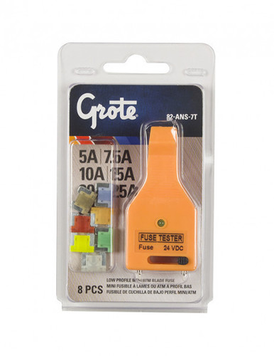 Grote Industries 82-ANS-7T Fuse & Circuit Protection Assortment kits, Low Profile Miniature ...