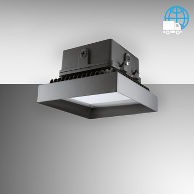 Rayon Lighting T720LED-DS 9"x 9" Square Slim LED Canopy Luminaire ...