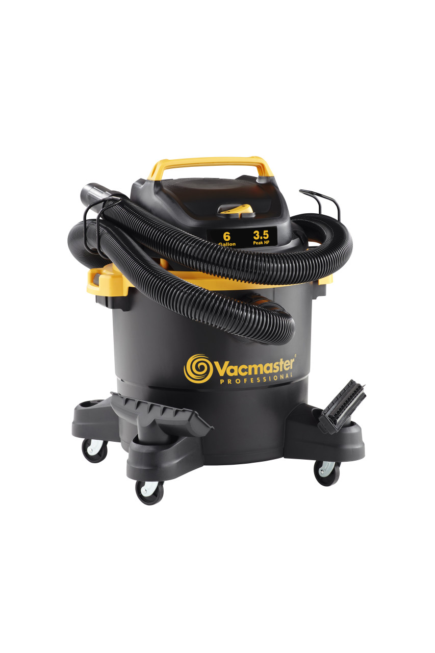 6-Gallon* 3.5 Peak HP† Wet/Dry Vacuum - Vacmaster