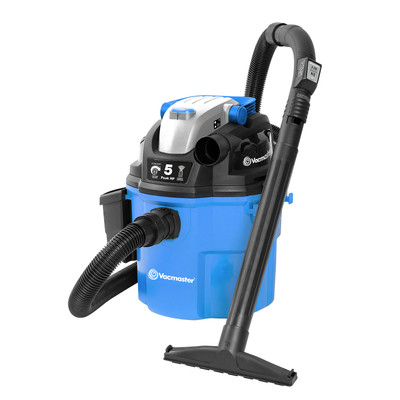 Vacmaster 5-Gallon 5 Peak HP Remote Control Wall Mount Wet/Dry Vacuum