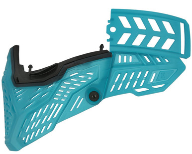 HK Army RMX Lower Goggle Kit - Proflex Bottoms & Ears - Ghost Glacier