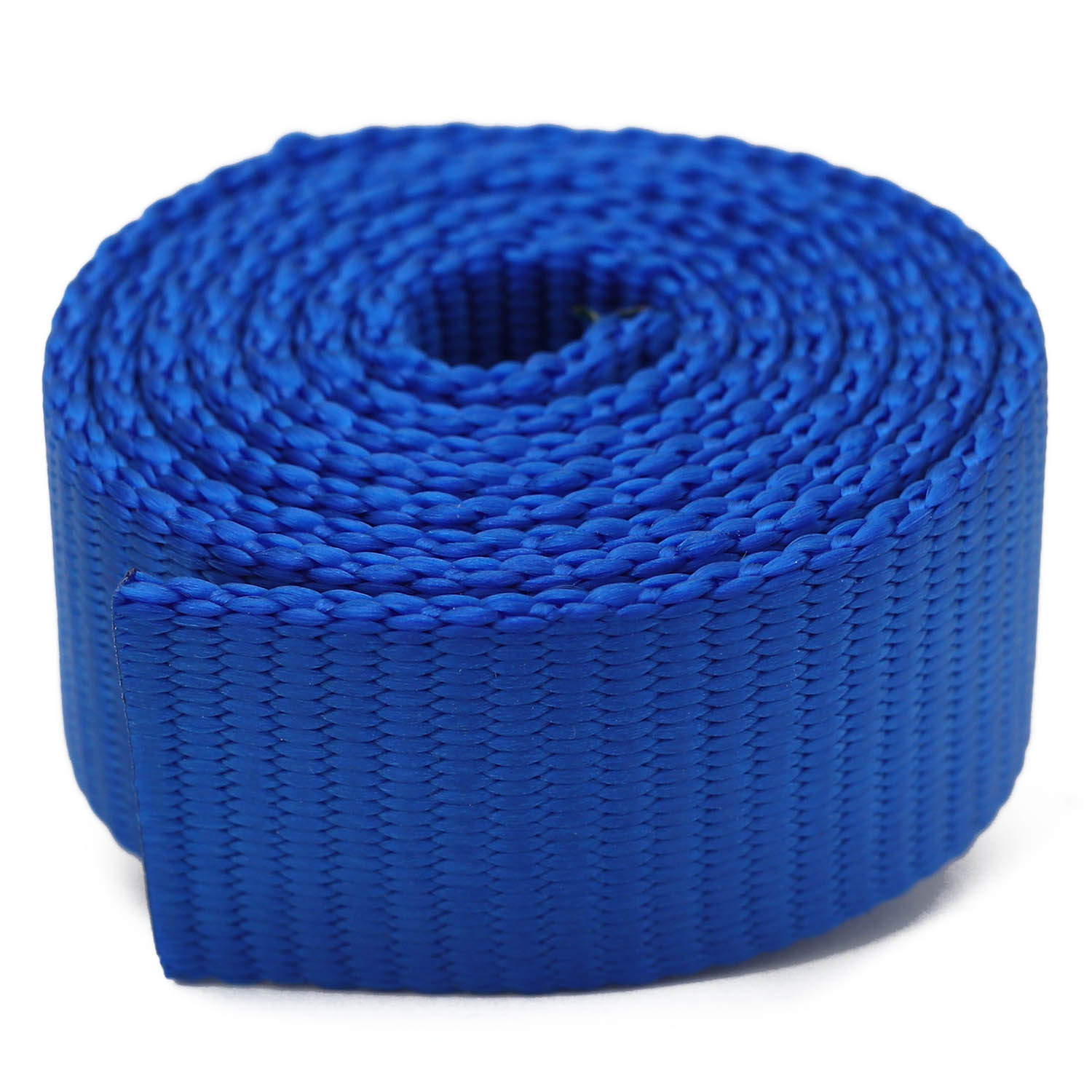 Royal Blue Nylon Webbing by the Yard | Heavy Duty | 1in & More Sizes