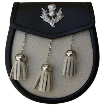 Classic Bovine with Thistle Badge - The Tartan Store