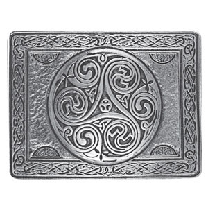 Scottish Pewter Kilt Belt Buckle – Made in Scotland