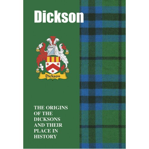 DICKSON CLAN BOOK - The Tartan Store