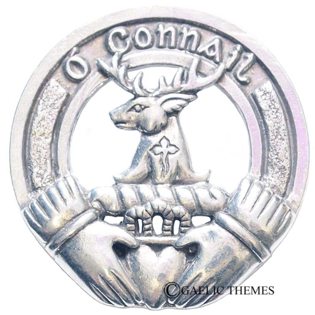 Cap Badge Irish Clan Crest The Tartan Store cap-badge-irish-clan-crest-the-tartan-store
