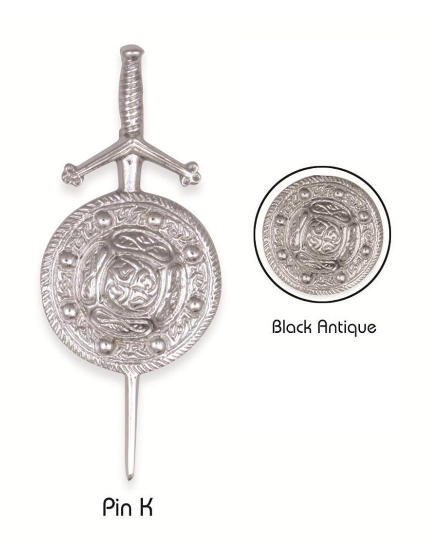 Celtic Shield Kilt Pin - The Tartan Store