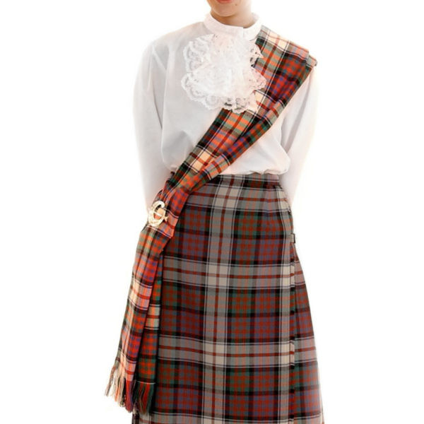 Scottish Wool Ladies Sash – 500+ Clan Tartans | Made in Scotland