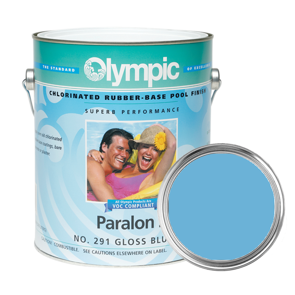 Paralon, 1 Gallon, Olympic Pool Paint