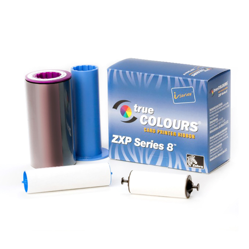 Ribbon - Zebra - Color Ribbon for Retransfer-4 Panel YMCK-625 images ...