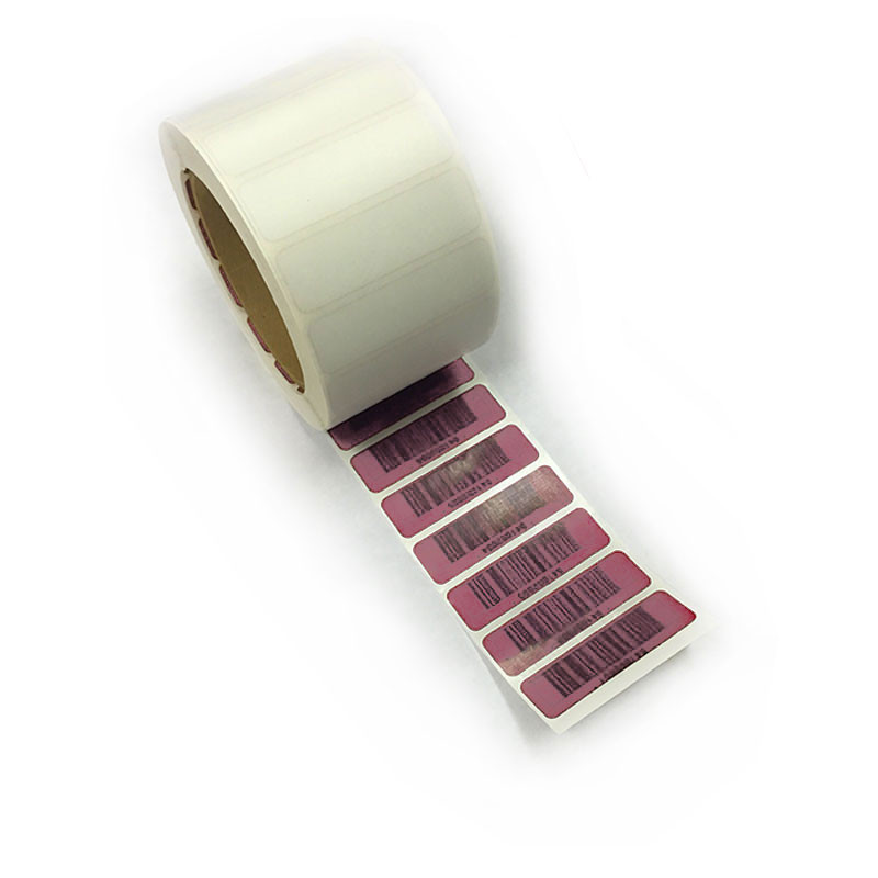 Label - B/C Emp - Light Red - 2.75in X 0.75in - 9900127-002 - idshop.com