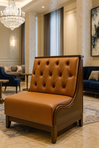 The Charleston Tufted Booth