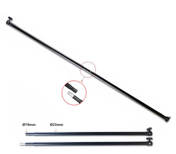 Fotolux BH-01 Telescopic Cross Bar (3m) for Studio Background Support