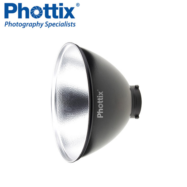 Phottix 35cm ( 13.8") Wide Angle Reflector with Grid & Soft Diffuser ...