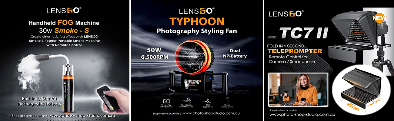 Photo Shop Studio - Studio Lighting, Equipment and Tripods.