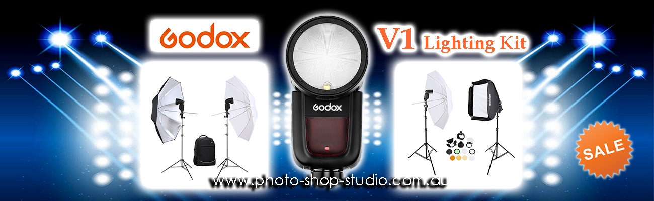 Photo Shop Studio - Studio Lighting, Cameras and Tripods.
