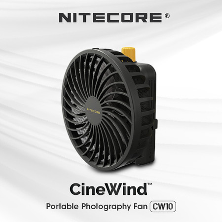 NITECORE CW10 Portable Cordless Wind Hair Blower Photography Fan
