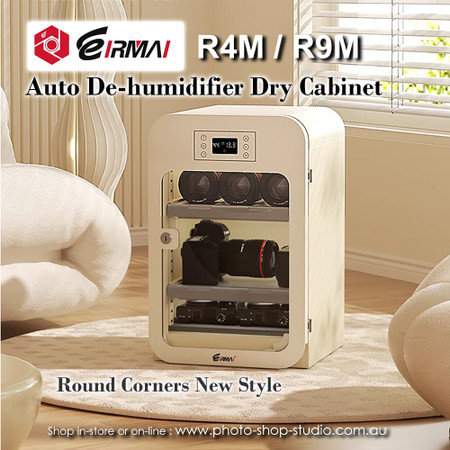 Eirmai R9M 100L Large Auto-Dehumidifier Digital Dry Cabinet (White)