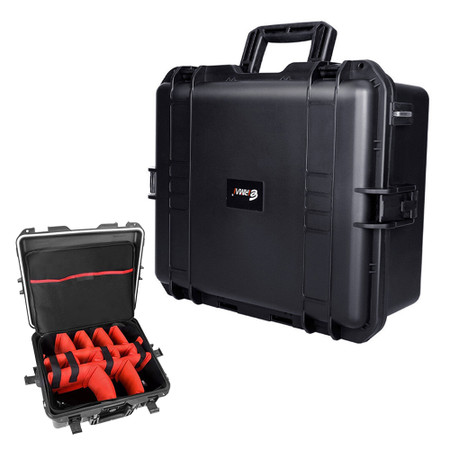 Eirmai R201 Drone Camera Shockproof Hard Case with Divider Bag (Black ...