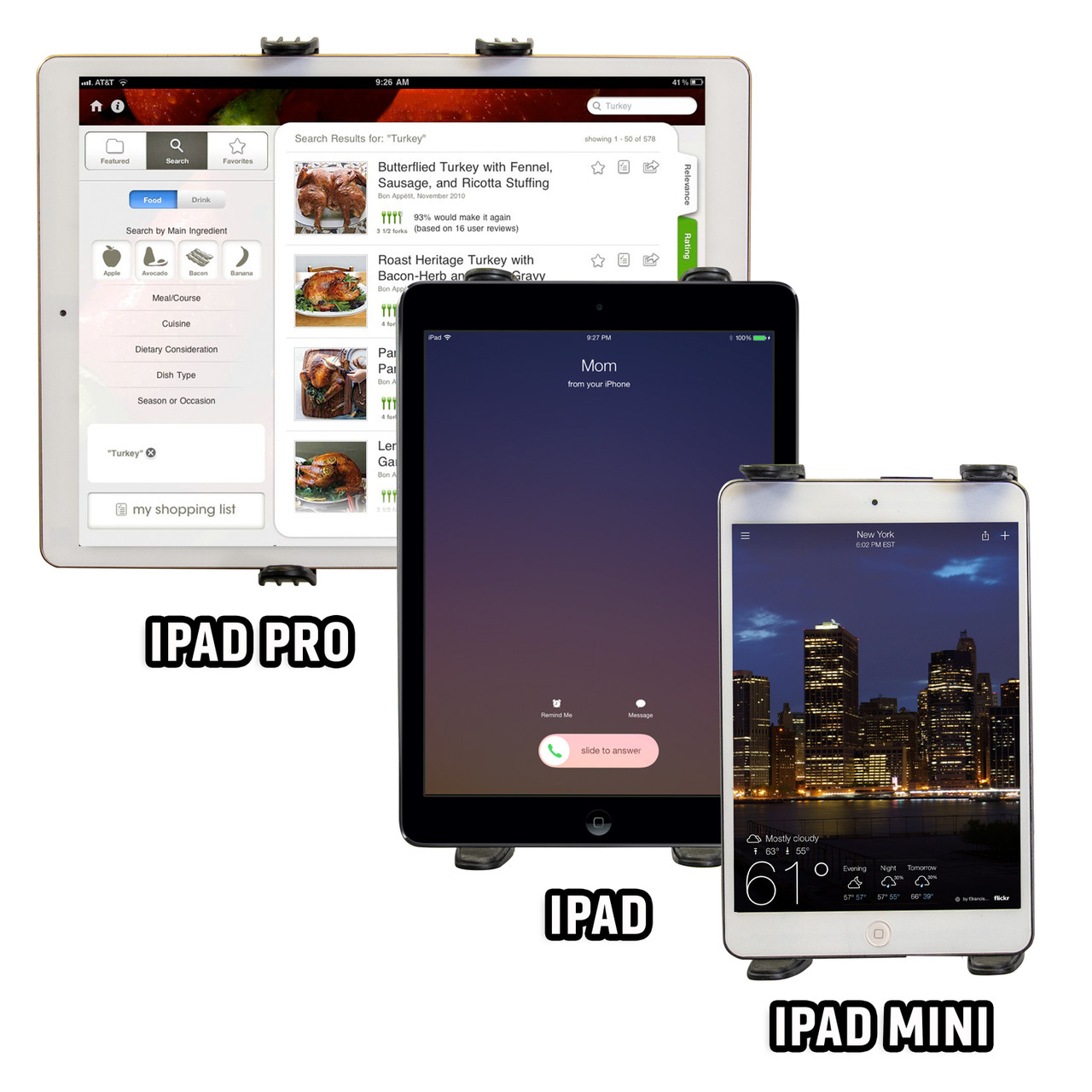 GroundCloud Tablet Mount TAB188L22