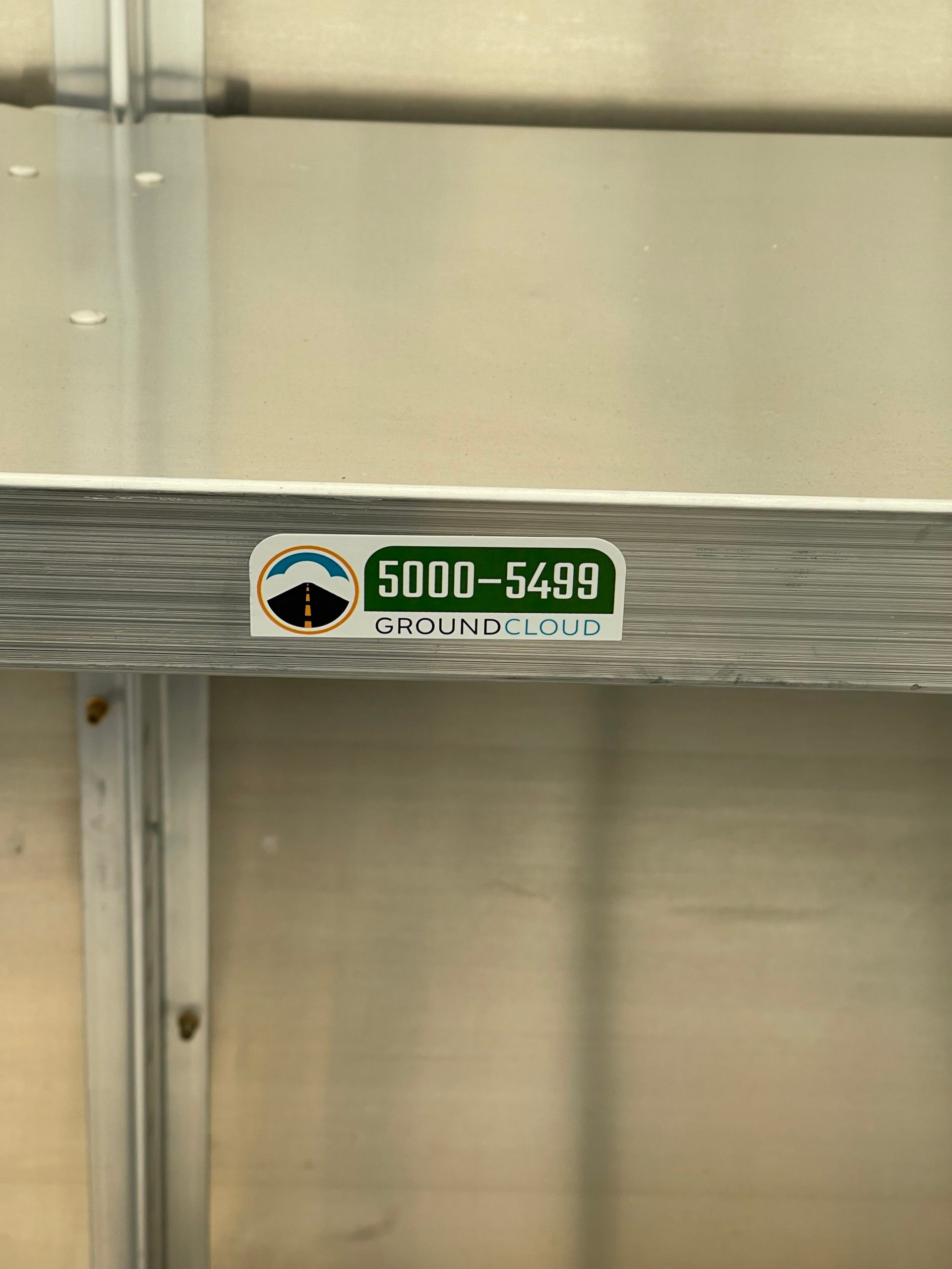 GroundCloud SID Labels (Shelf ID Labels)