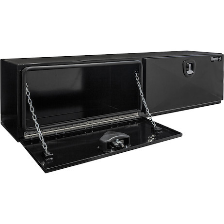 Buyers Pro Series Black Steel Topsider Truck Tool Box 18 Inches Deep ...