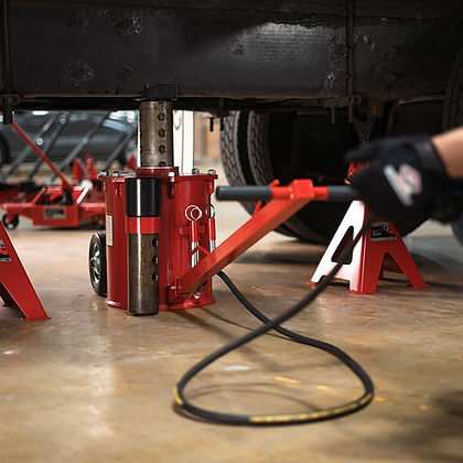 AFF 10 Ton Capacity Air Lift Jack - Unique Truck Equipment
