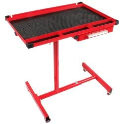 Heavy Duty Adjustable Work Table with Drawer - Unique Truck Equipment