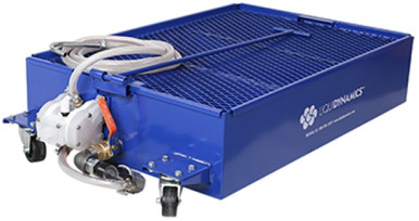 Liquidynamics Low Profile Portable Oil Drain 25 Gallon Capacity with ...
