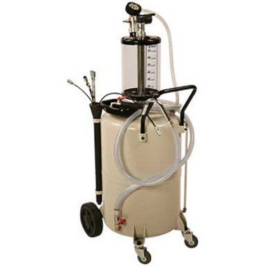 Liquidynamics 21 Gallon Fluid Extractor with Transparent Bowl - Unique ...