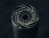 PTR Vent 3 Suppressor, 5.56x45mm, 7.41", Black, Titanium