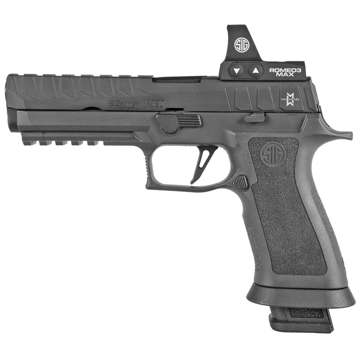 Sig Sauer P320 X5 Max 9mm Luger Caliber With 5in Barrel 21 Round Black Sig Sauer P320 X5 Max 9mm Luger Caliber With 5in Barrel 21 Round Black