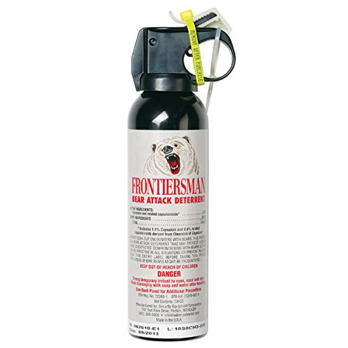 Sabre Red Frontiersman Bear Spray & Practice Spray - Bereli Inc.