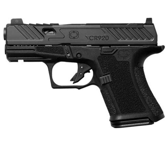 SHADOW SYSTEMS CR920 Elite 9mm 3.41" 13rd Optic Ready Pistol w/ Night ...