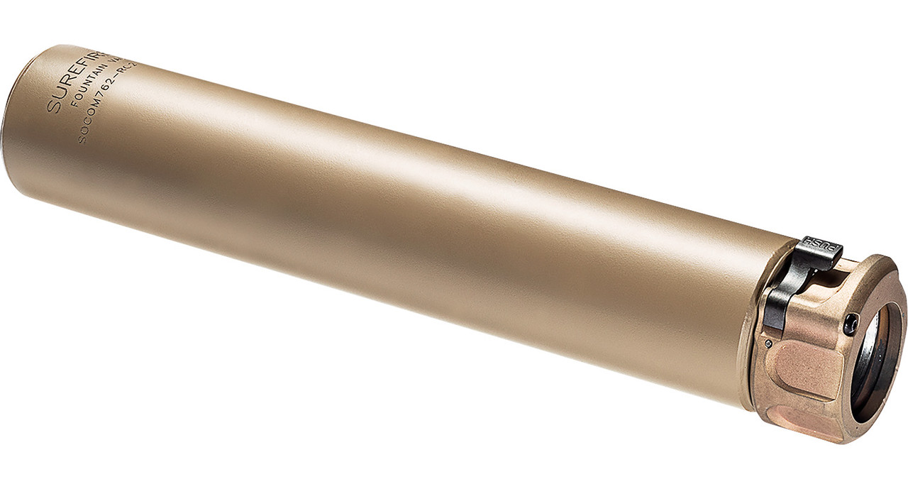 Surefire 2nd Gen SOCOM Rifle Suppressor RC2 5.56MM Flat Dark Earth ...