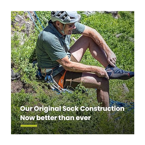 Smartwool Men's Hike Cushion Solid Crew Socks, Winter Moss, Size - Large